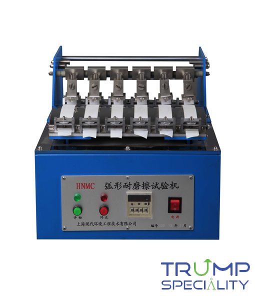 Curved Rub Resistance Tester - Trump Speciality