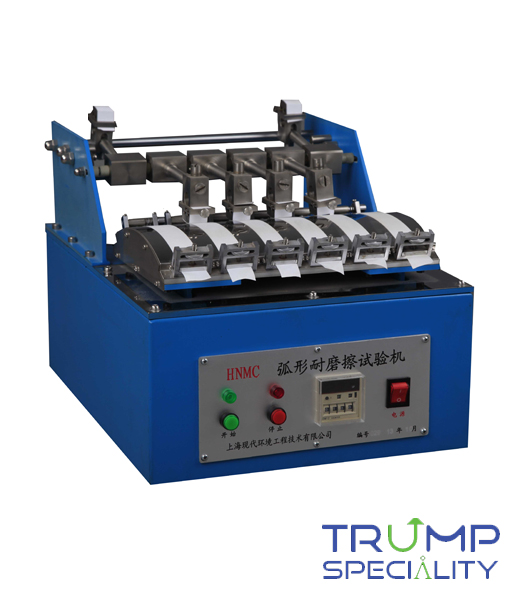 Curved Rub Resistance Tester - Trump Speciality