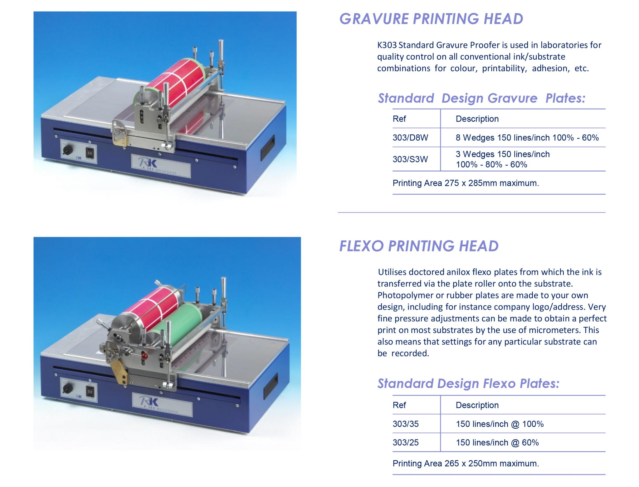 K303 Multi Coater - Trump Speciality