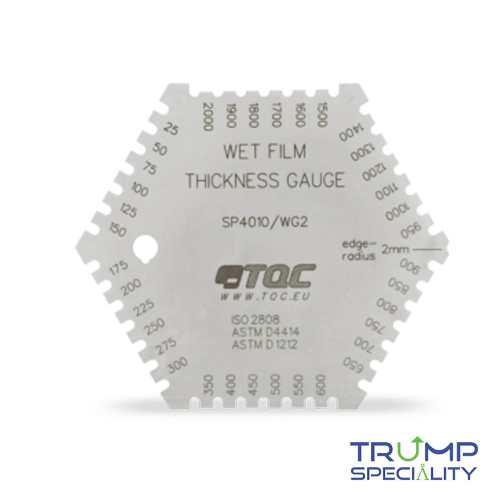 Wet Film Thickness Gauge Stainless Steel - Trump Speciality Limited